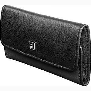 ZWILLING Beauty TWINOX 5-pc Travel Set With Snap Fastener Case - Black