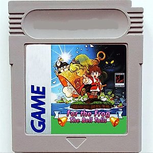 Retro Game 8 Bit Game Card For The Frog The Bell Tolls USA Version English Language (Gray)