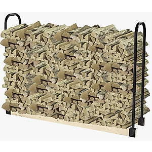 Pleasant Hearth - 32mm Heavy Duty Log Rack, Adjustable