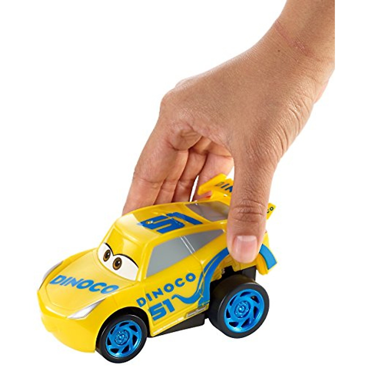 Disney Pixar Cars 3 Revvin' Action Dinoco Cruz Ramirez Vehicle