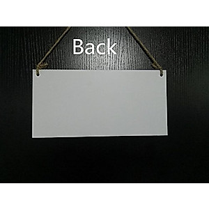 Meijiafei Home is Where My Dog is - Beautiful Home Accessory Gift Sign 10"x5"