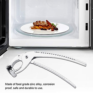 Hot Pot Clip, Zinc Alloy Oven Clip Pliers Grip Grabber for Hot Pot Plate Baking Tray Pan Dish