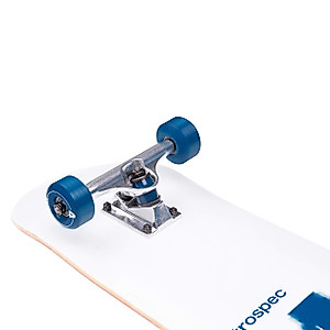 Retrospec Alameda Skateboard Complete with Abec-7 Bearings & Canadian Maple Deck, Blue Halftone