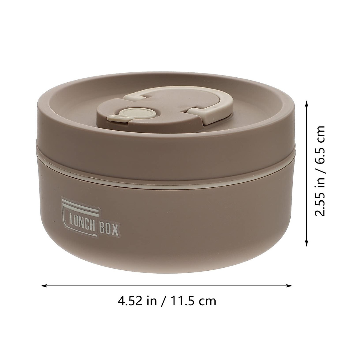 Hemoton Soup Cup Lunch Soup Bowl Insulated Stainless Steel Food Jar Soup Container with Handle Lunch Cup for Adults and Students to Carry Lunch Container