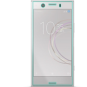 Mr.Shield [3-PACK] Designed For Sony Xperia XZ1 Compact [Tempered Glass] Screen Protector [0.3mm Ultra Thin 9H Hardness 2.5D Round Edge] with Lifetime Replacement