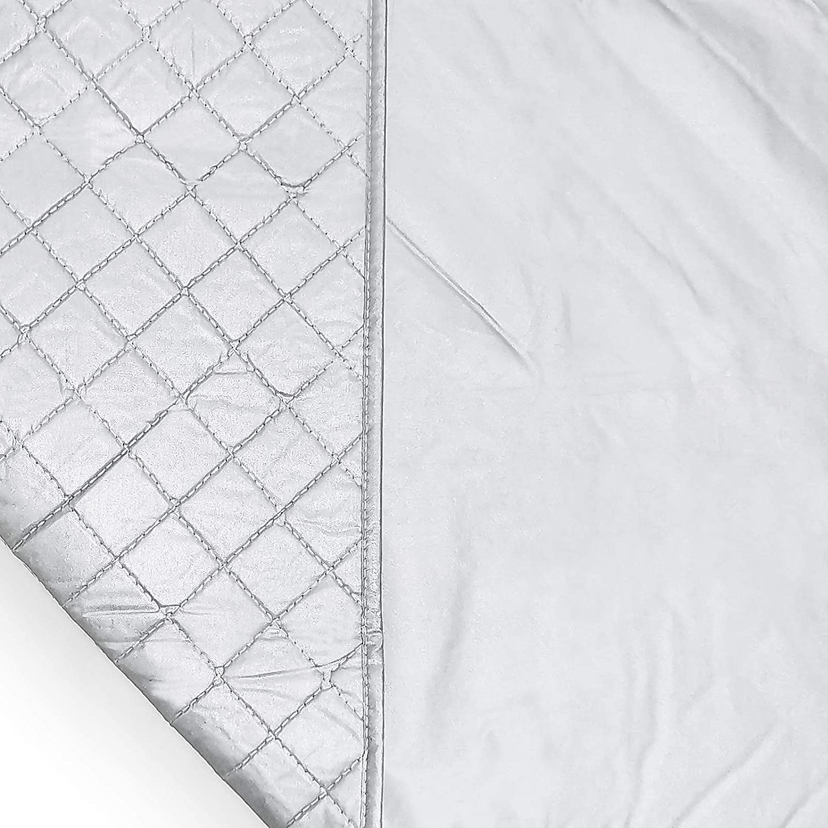 Ironing PadMat Iron Anywhere Portable Travel Ironing Blanket100%Cotton Quilted Protect Surfaces Weighted Corners Cover for Washer Dryer Table Top Countertop Small Ironing Board 18" x 31