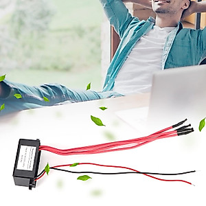 Negative Ion Generator, Home Anion Negative Ion Generator Ionizer Module Mini Air Purifier 4 Negative Line for Refrigeration Air Purifiers (AC200 240V) (DC12V)