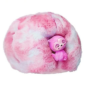 Barbie Cutie Reveal Doll, Fantasy Series Sloth Plush Costume, 10 Surprises Including Mini Pet & Color Change