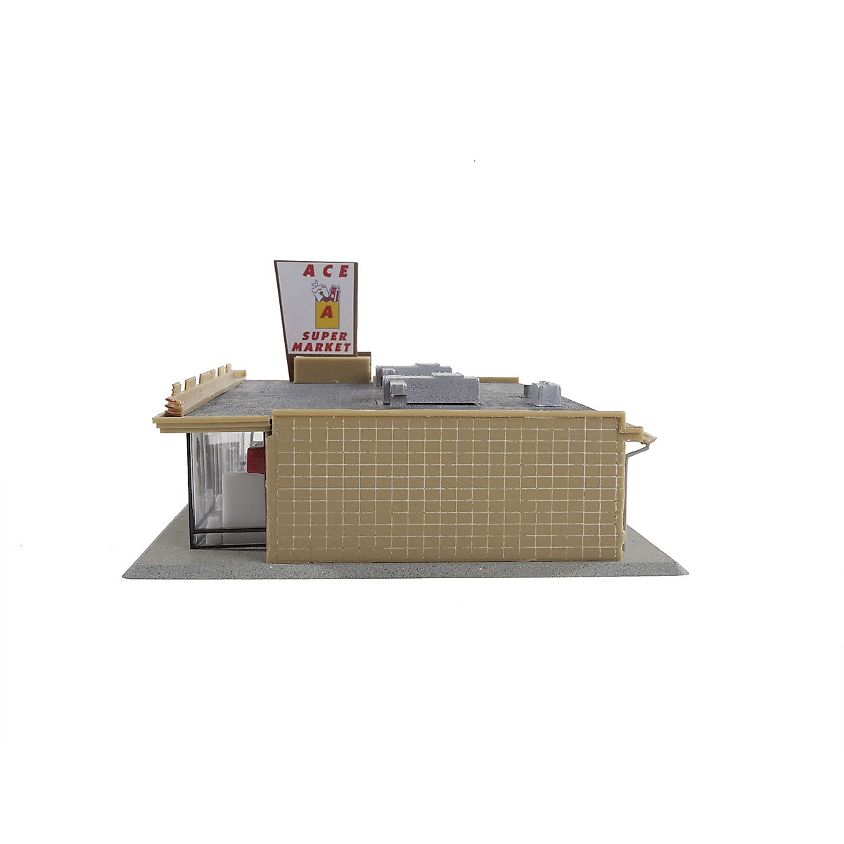 Life-Like Trains HO Scale Building Kits - Ace Super Market