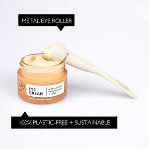 UpCircle Eye Roller 1pc – Metal + Plastic-Free – For Dark Circles + Puffy Eyes – With Cooling Effect to Boost Circulation For Healthy Glow – Sustainable + Unisex