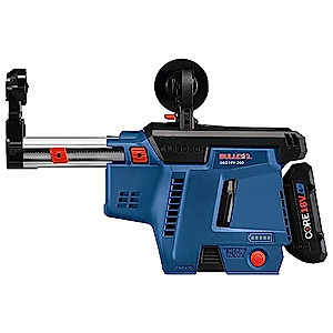BOSCH GDE18V-26DB15 SDS-plus® Bulldog™ Mobile Dust Extractor Kit with (1) CORE18V® 4 Ah Advanced Power Battery
