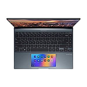 ASUS Zenbook 14" OLED 2.8K (2880 x 1800) Touchscreen Laptop Core i7-1165G7 NVIDIA GeForce MX450 550 nits 100% DCI-P3 Pantone Backlit KB Harman / Kardon Win11 Pro w/Mousepad (16GB RAM | 1TB PCIe SSD)