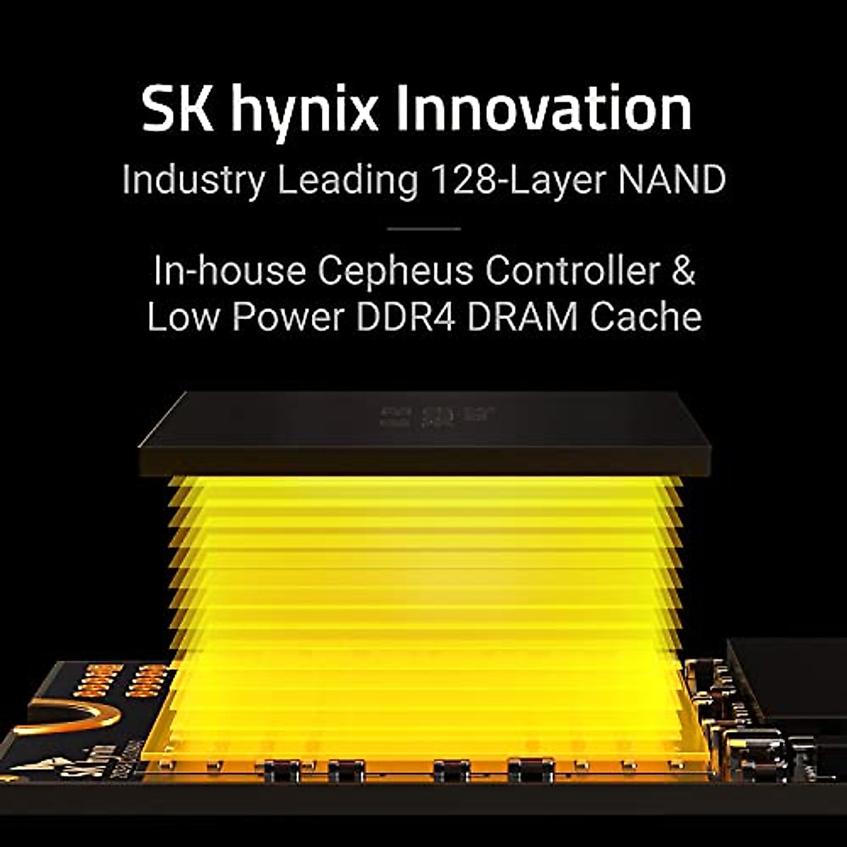 SK hynix Gold P31 1TB PCIe NVMe Gen3 M.2 2280 Internal SSD, Up to 3500MB/S, Compact M.2 SSD Form Factor SSD, Internal Solid State Drive with 128-Layer NAND Flash