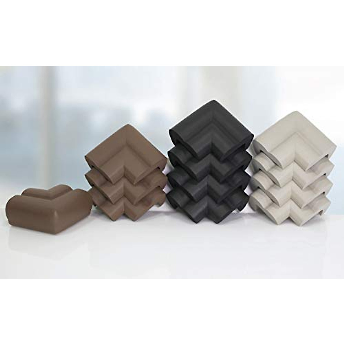 KidKusion Jumbo Corner Cushion, Black