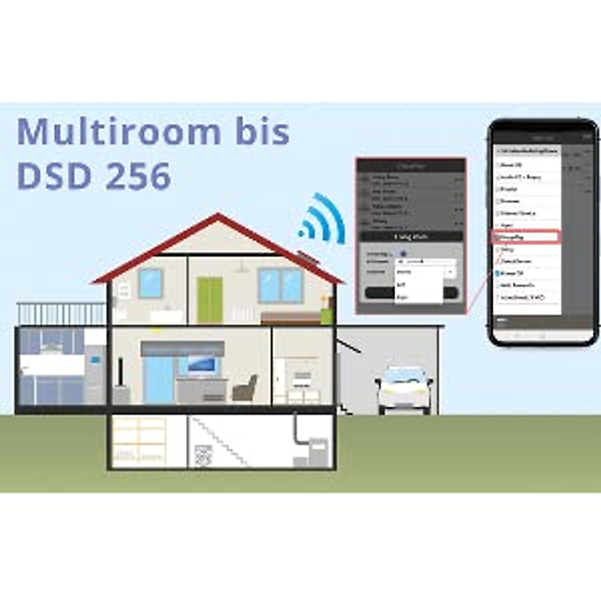 Cocktail Audio N25 Streamer/Network Player/Roon Point/MQA DAC (Black)