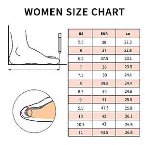 SURRAY Women's Air Running Shoes Walking Tennis Sneakers Athletic Fashion Breathable Sport Gym Shoes Black(US8)