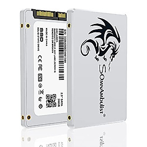Somnambulist 2tb 120gb sata ssd Disk Built-in Hard Drive Suitable for Desktop Notebook Computers 960gb 240gb 60gb 480gb (White Dragon 60GB)