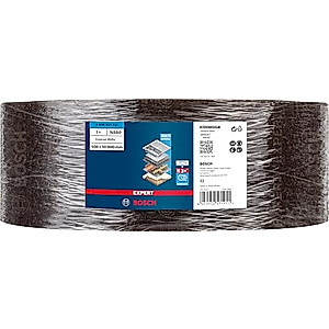 Bosch Professional 1x Expert N880 Fleece Roll (for Steel Sheets, Width 100 mm, Length 10 m, Accessories Hand Sanding)