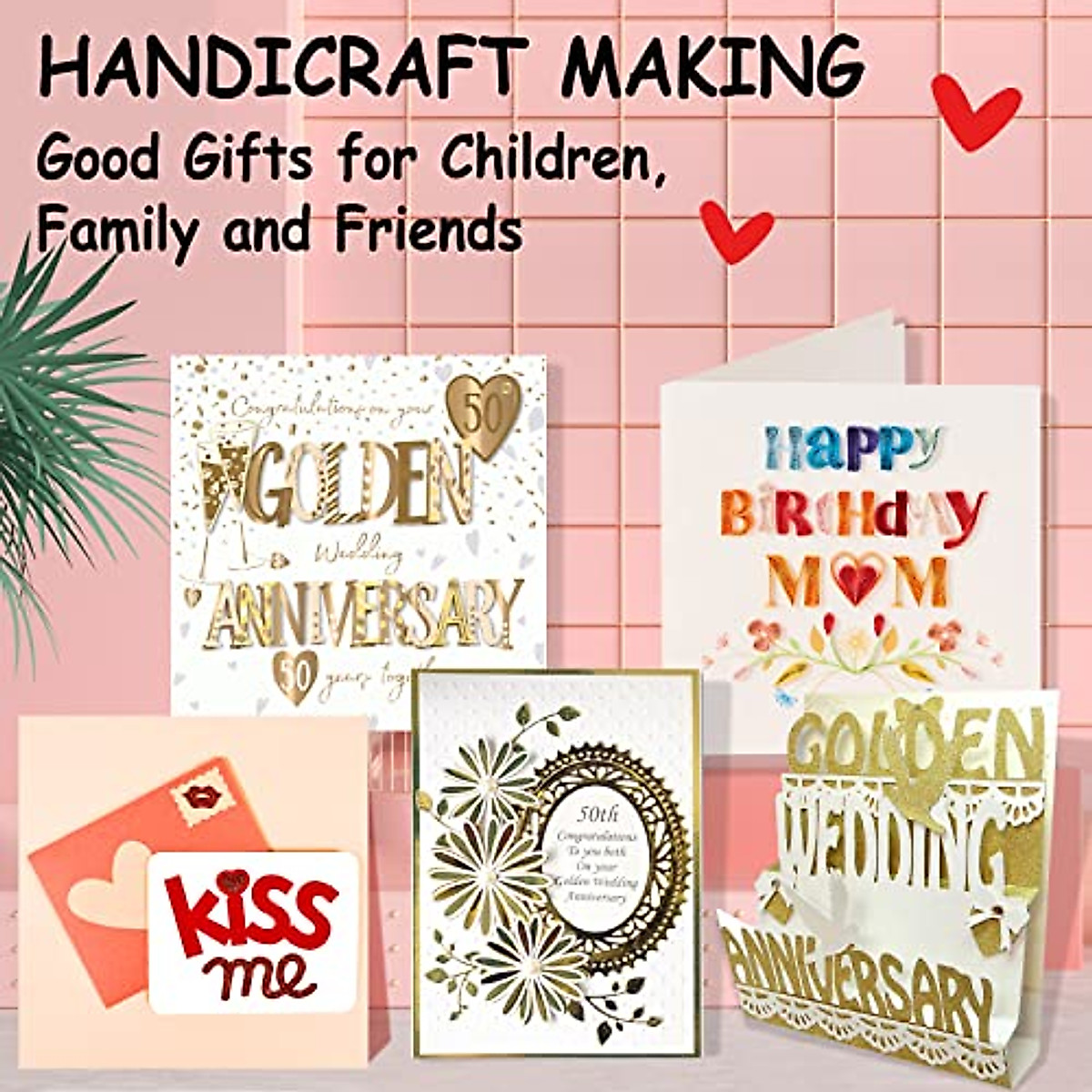 Accessories Bundle for Cricut Machine Maker, Compatible with Cricut Machine, Cricut Maker Weeding Tool, Colored Pencil, Cutting Mat, Scraper, Ruler, Adapter Suitable for Beginners Artisans 44 PCS