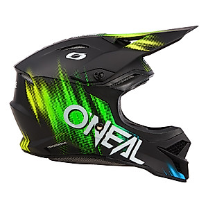 O'Neal 3SRS Helmet Adult Voltage Black/Green Medium