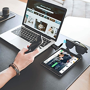 USB WiFi Adapter, Aigital 1300Mbps Dual Band Wi-Fi Dongle, USB 3.0 MU-MIMO Wireless Network Adapter with Antennas for Desktop PC Laptop, Compatible with Windows 11/10/8/7/Vista/XP & Mac OS X 10~11