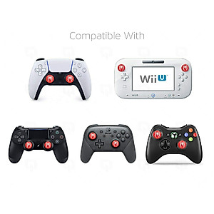 ORsales Controller Thumb Stick Grips Caps Cover, Thumbsticks Cover Set Replacement Silicone Analog Controller Joystick Caps for PS4,5 and Xbox One, Series X（2 Pairs / 4 Pcs)
