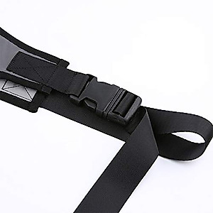 FlyCC Women Sexy One Shoulder Adjustable Buckle Crop Tops - Reflective Festival Rave Form Fitting Shrugs Black