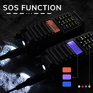 Baofeng UV-9G GMRS Radio (2 Pack), IP67 Waterproof Outdoors Two Way Radios, Long Range Rechargeable with Programming Cable and RA-MD2 Antennas, GMRS Repeater Capable, Support Chirp