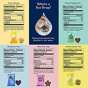 Tea Drops Sampler Box (8/box)