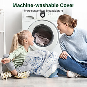 VISCOFLEX 4 Inch Firm Memory Foam Mattress Topper Queen Size, Gel Infused Bed Topper with High Density Support Foam-Relieve Back Pain with Ultra Comfy Cover