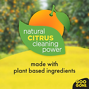 Goo Gone Adhesive Remover Spray Gel - 2 Pack and Sticker Lifter - Removes Chewing Gum Grease Tar Stickers Labels Tape Residue Oil Blood Lipstick Mascara