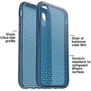 OtterBox Ultra Slim Clear Pattern Case for iPhone XR (Only) - with Screen Protector - Scratch Resistant - Bundle Packaging - Clear