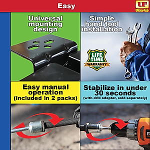 Ultra-Fab Products 48-979006 24" Ultra Scissor Jack