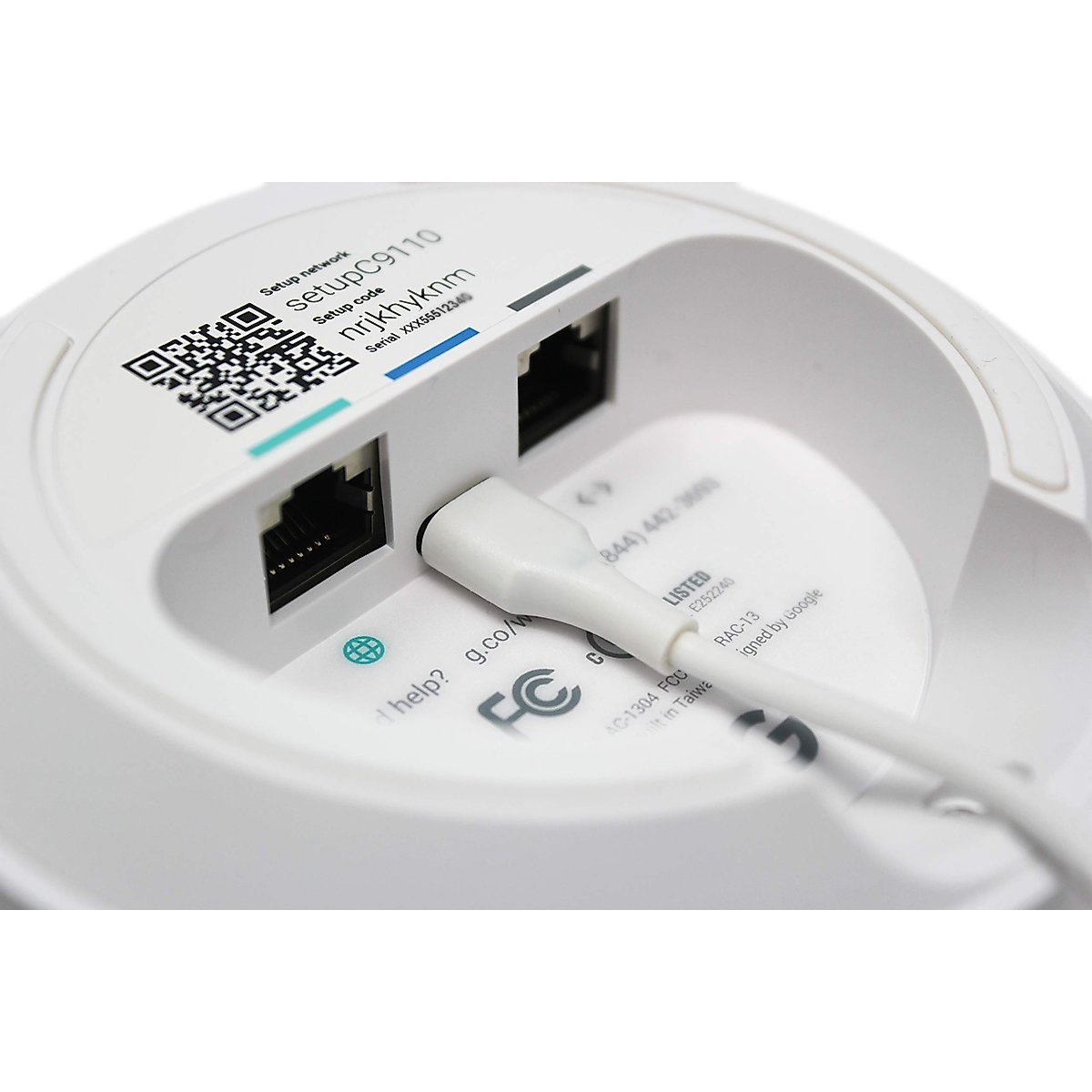 6ft Power Adapter Compatible with Google Mesh Home WiFi System Power Cable - USB Type C (2 Pack)