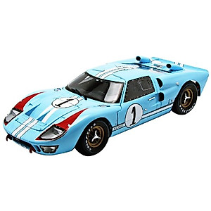 1966 Ford GT40 MK Metal Die-Cast Model Racecar