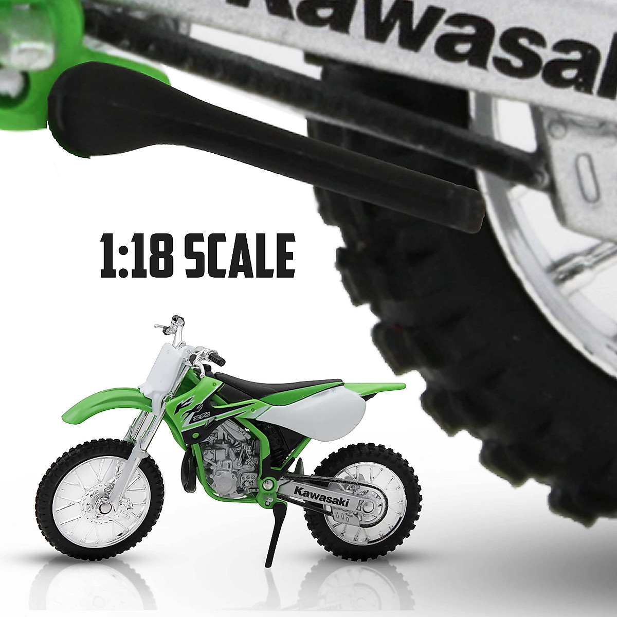 Welly Die Cast Motorcycle Orange KTM 450 SX Racing, 1:18 Scale for Unisex Adult