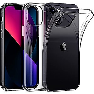 Raysmark iPhone 13 Mini Case, Ultra [Slim Thin] Scratch Resistant TPU Rubber Soft Silicone Protective Crystal Clear Case Cover for iPhone 13 Mini (Clear)