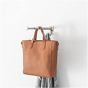 Franklin Brass Extend-a-Hook Square (1-Pack) Single Wall Hooks 1-Prong Coat/Hat Pure White Hooks for Hanging Wall Mount Hanger Clothes,Purse,Bag,Towel Organization Decorative Wall Hooks B45627M-PW-R