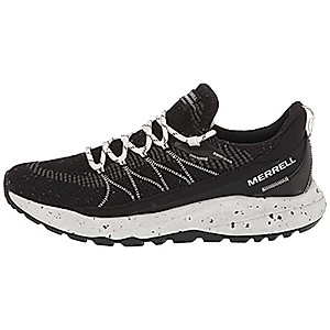 Merrell womens Bravada 2 Hiking Shoe, Black/White, 8 Wide US