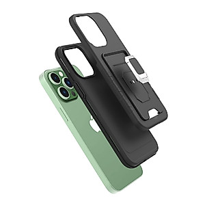 Asuwish Phone Case for iPhone 14 Pro Max 6.7 inch with Screen Protector Cover and Credit Card Ring Holder Stand Cell Accessories iPhone14promax 5G i Phone14Max Plus iPhone14 ProMax Women Men Black