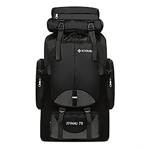 MengK Sports Backpack Waterproof Large Capacity 70L Climbing Hiking Camping Trekking Outdoors Bag Rucksack