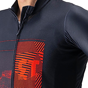 Castelli 13 Screen Jersey - Men's Savile Blue/Red, L