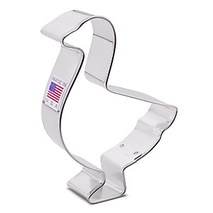 Goose Cookie Cutter, 4" Made in USA by Ann Clark