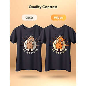 Hiipoo Sublimation Ink Set with 110 Sheet Sublimation Paper 8.5x11” 125G, 2 Pack Teflon Sheet, Heat Tape for EcoTank Inkjet Printer ET-2720 ET-2760 ET-2800 ET-2803 ET-2400 ET-4700 ET-4800 ET-15000