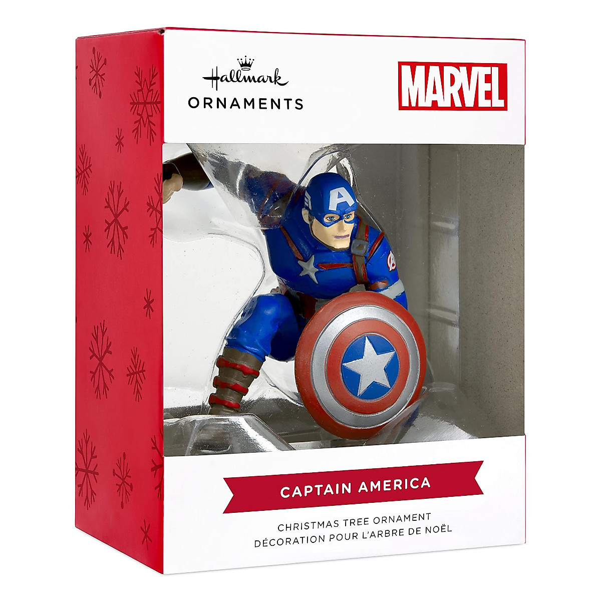 Hallmark Marvel Avengers Captain America Resin Christmas Ornament