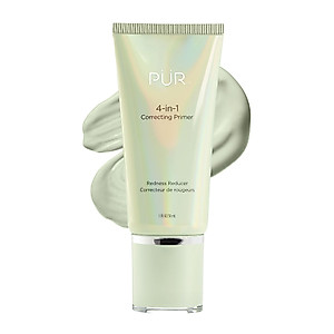 PÜR MINERALS 4-in-1 Correcting Primer, Pore Reducer, Makeup Primer, Redness Reducer, Cruelty-Free, Lightweight Formula, Vegan Friendly - Redness Reducer