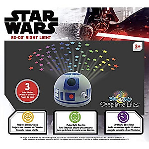 Pillow Pets Star Wars R2-D2 Sleeptime Lite 11", Disney Nightlight Blue