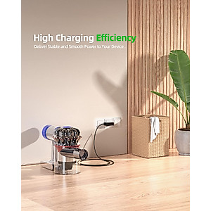 24.35V 16.75V Charger Replacement for Dyson DC35 DC31 DC34 DC44 DC56 DC30 DC45 917530-11 17530-02 Cordless Vacuum Cleaner Power Charging Adapter Cord