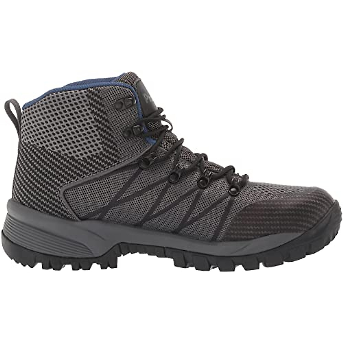 Propét mens Traverse Hiking Boot, Grey/Black, 9.5 XX-Wide US