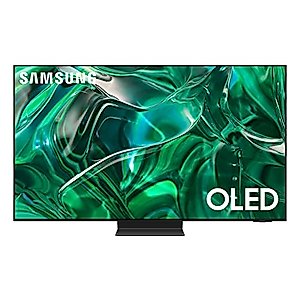 SAMSUNG 77-Inch Class OLED 4K S95C Series, Quantum HDR, Dolby Atmos, Object Tracking Sound+, Q Symphony, Gaming Hub, Motion Xcelerator Turbo Pro Smart TV, w/Alexa Built-in (QN77S95CAFXZA, 2023 Model)